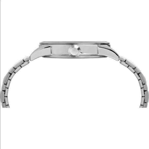 Timex | Accessories | Mens Silver Navy Timex Expandable Stretch Watch ...